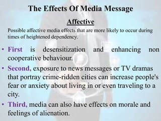 Media is Shaping Our Thinking and Modling Our Minds | PPTX