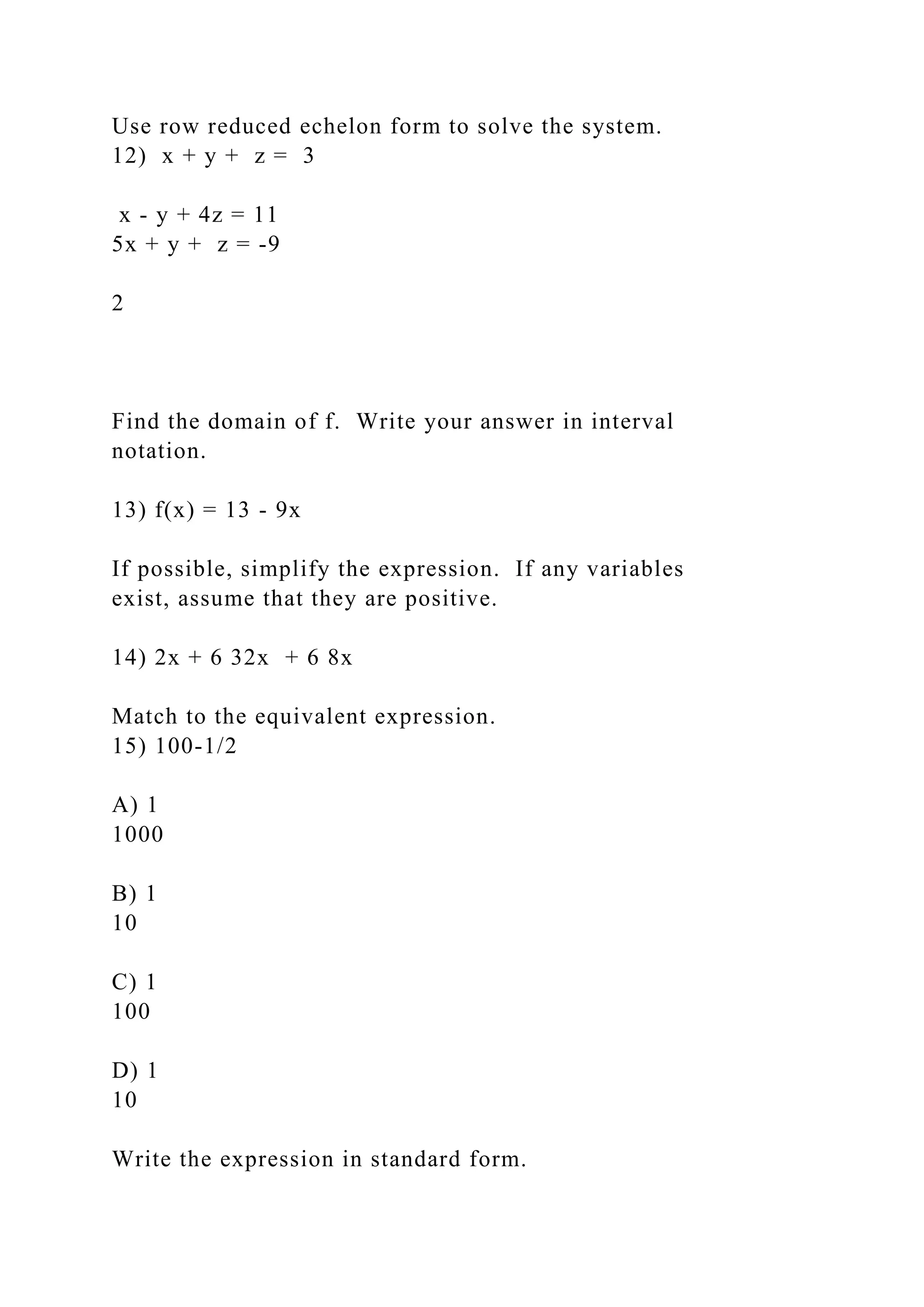 Final Exam Name___________________________________Si.docx