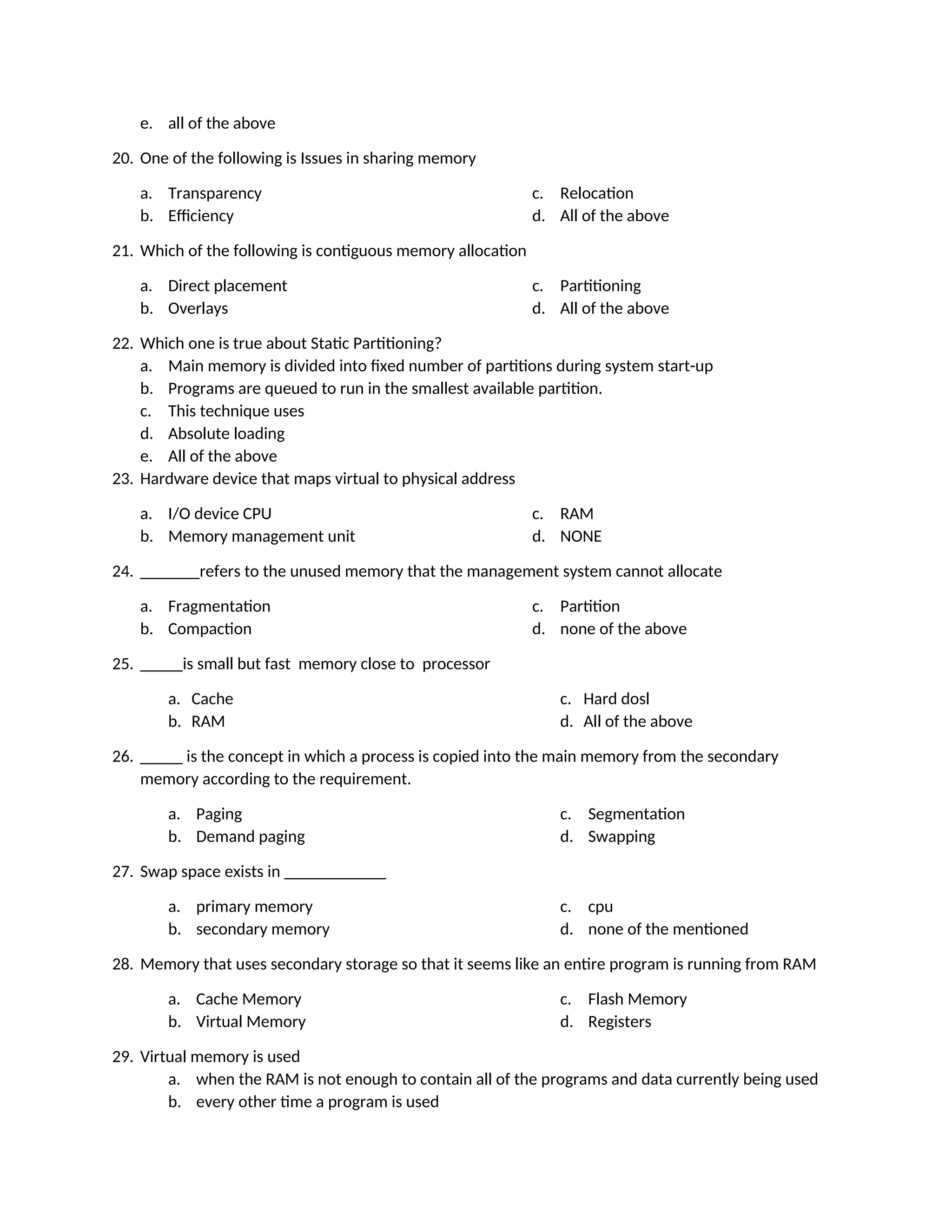 final exam operating system for computer science.docx
