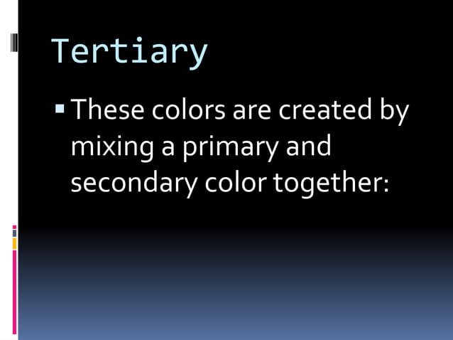 Final exam review color theory | PPT