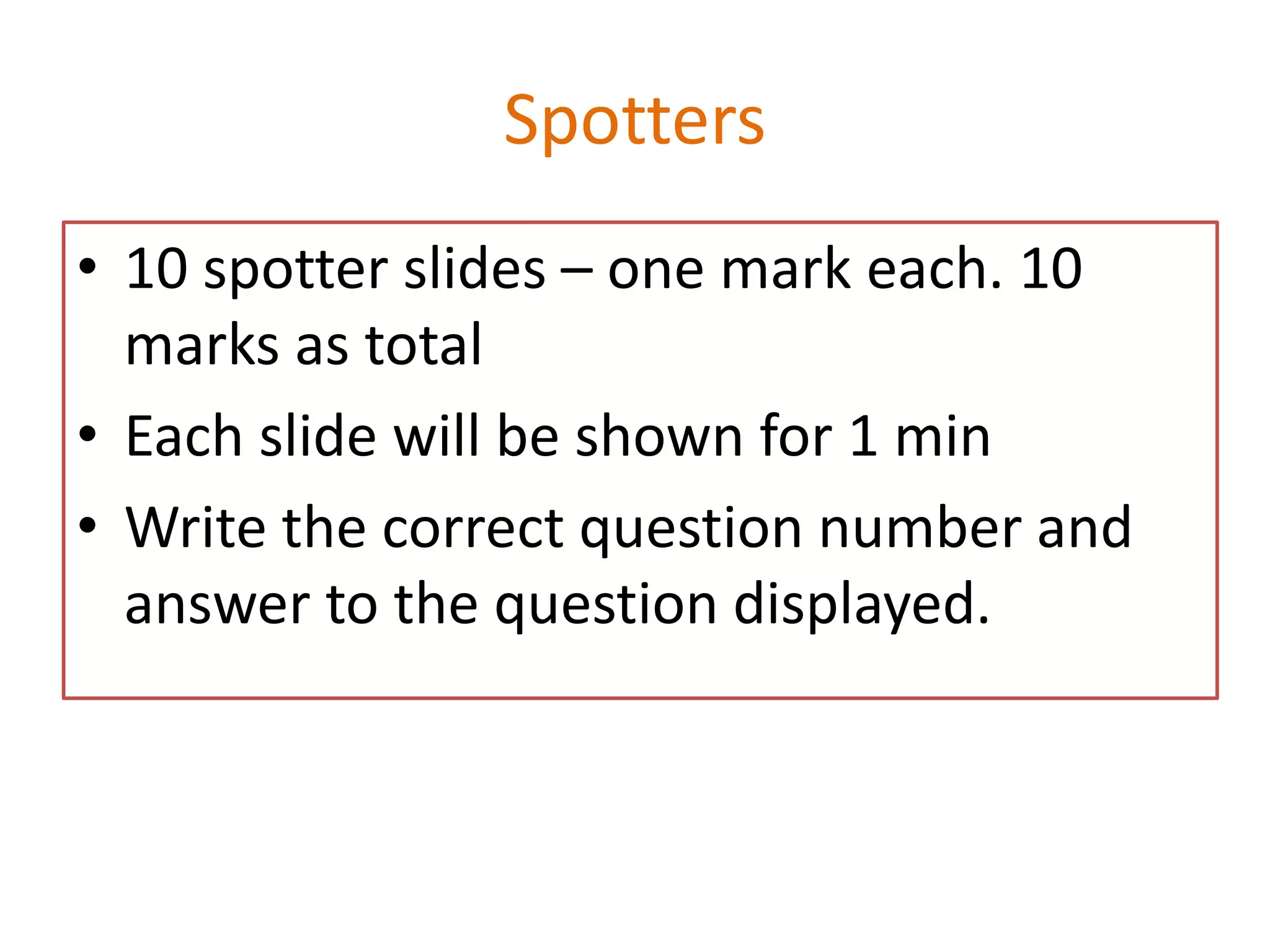 pharmacology spotters | PPTX