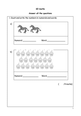 Final exam year 1 paper 2 revision | DOCX