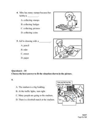 Final exam year 3 paper 1 | DOCX