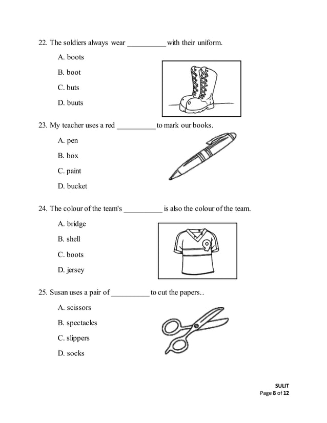 Final exam year 3 paper 1 | DOCX