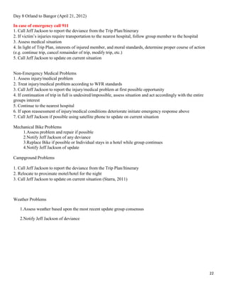 Emergency Response Plan | DOCX