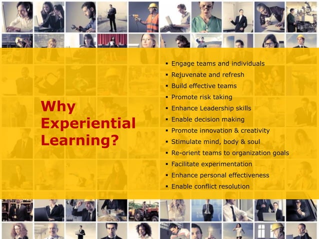 Experiential Learning training | PPT