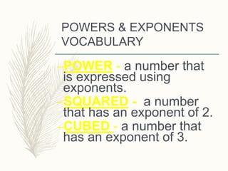 FINAL EXPONENT.ppt