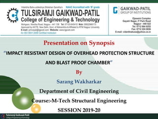 Blast Proof | PPTX | Civil Engineering Industry | Industries