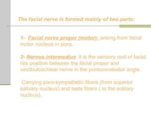 Final facial nerve palsy dr. zaimal | PPT