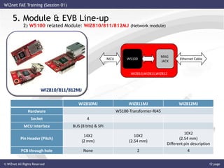 WIZnet Inc Overview | PPTX | Internet | Computing