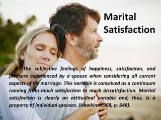 Family Therapy: Relationship Satisfaction & Marital Adjustment | PPTX