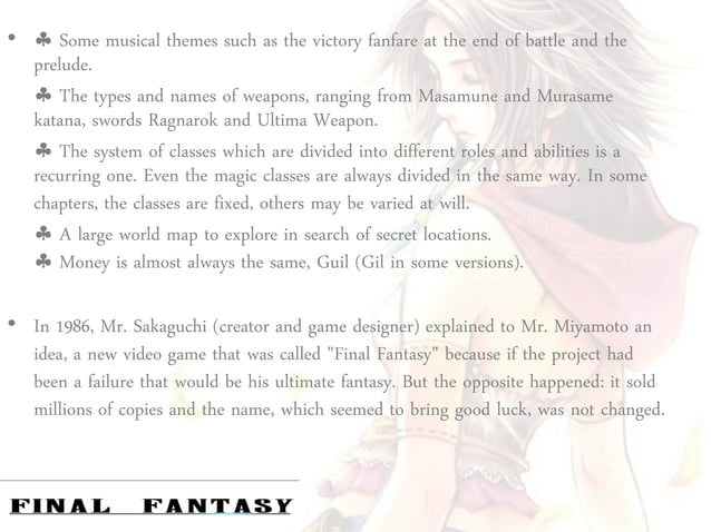 Final fantasy | PDF
