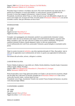 Final Fantasy X - Guida completa | PDF