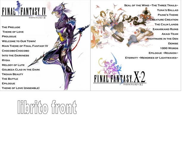Final fantasy piano collections | PPT