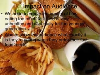 Fast food presentation | PPT