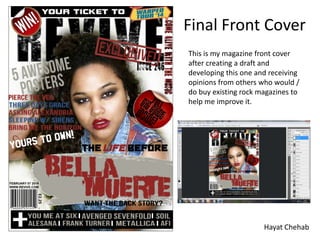 Creating a Magazine Front Cover | PPT