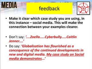 Final feedback and exam prep | PPT