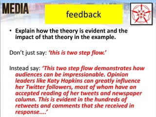 Final feedback and exam prep | PPT