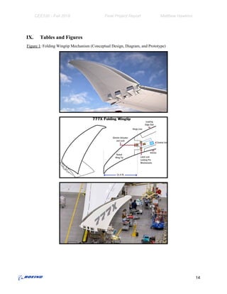 Boeing 777X Wingtip Analysis - FEM Final Project | PDF