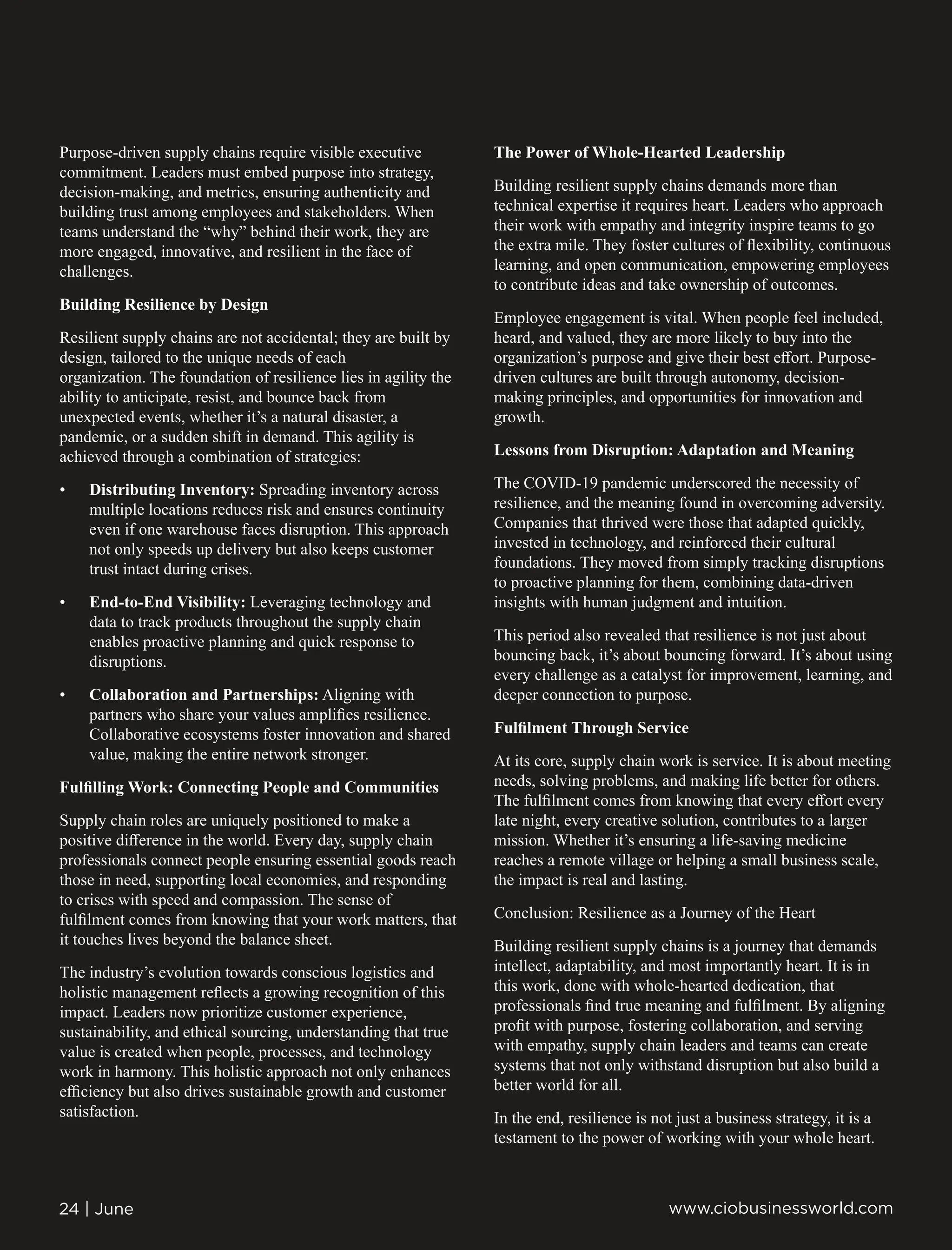 The 10 Most Impactful Supply Chain Leaders to Watch in 2025 | PDF