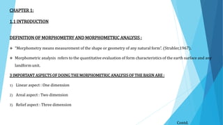 Morphometric analysis of River Ravi in Kathua District, Jammu and ...
