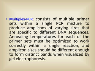 Types of PCR | PPTX