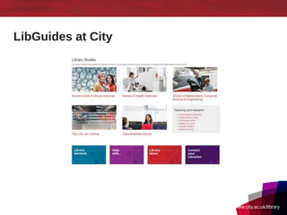Maximising the impact of your LibGuides: taking the pedagogical ...