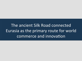 The New Silk Road | PDF