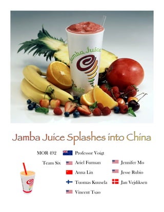 Jamba Juice Ads