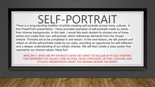 FinalFinalSelf-PortraiturePowerPoint.pptx