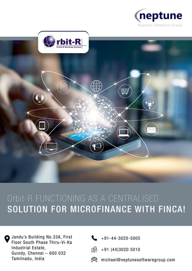 Orbit-R functioning as a centralised solution for microfinance with Finca. | PDF | Financial ...