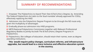 FINAL Finished THE FUTURE OF HIGHER NATIONAL DIPLOMA (HND) IN THE ...