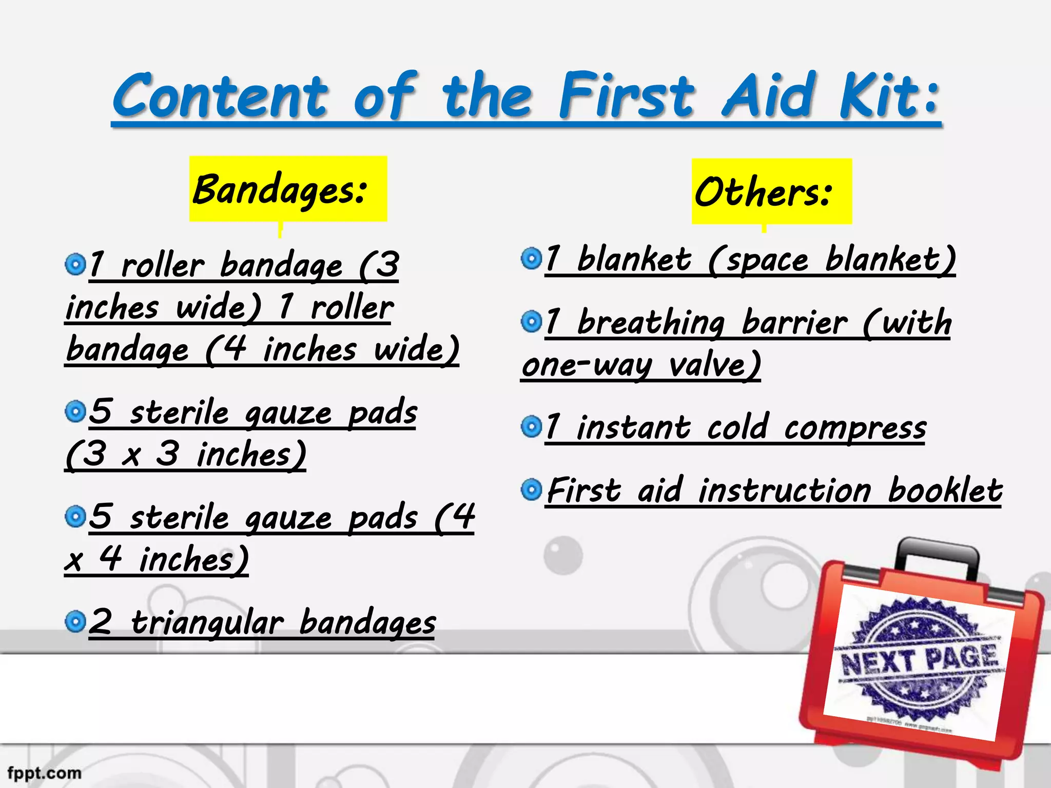 FIRST AID.pptx