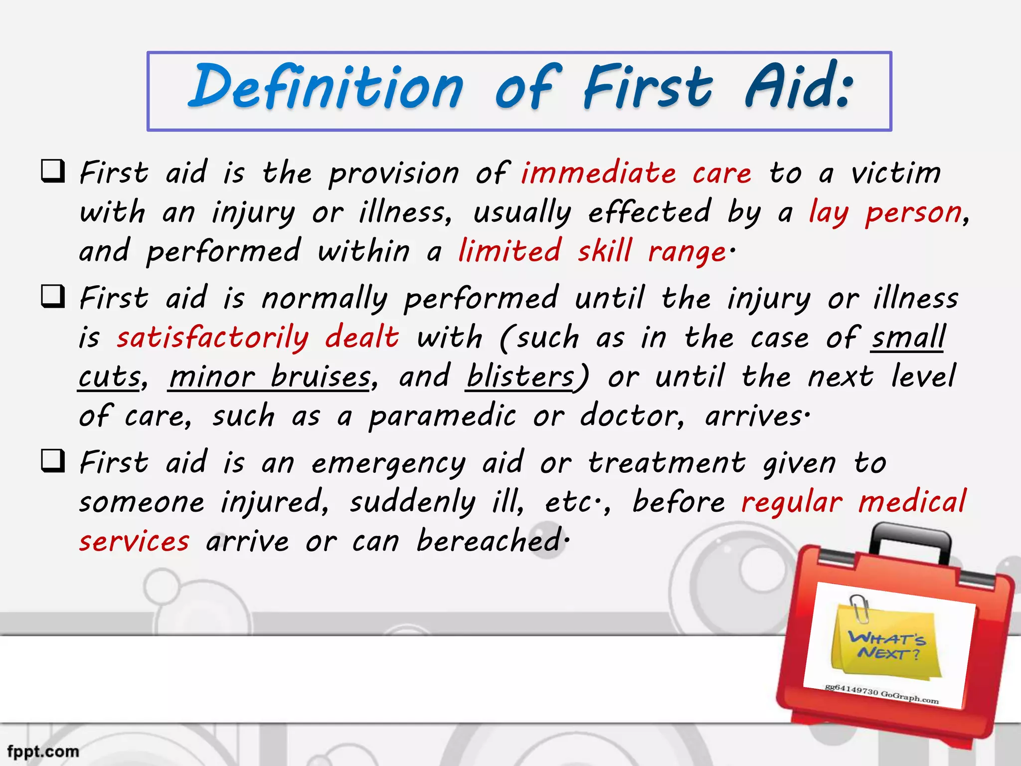 FIRST AID.pptx