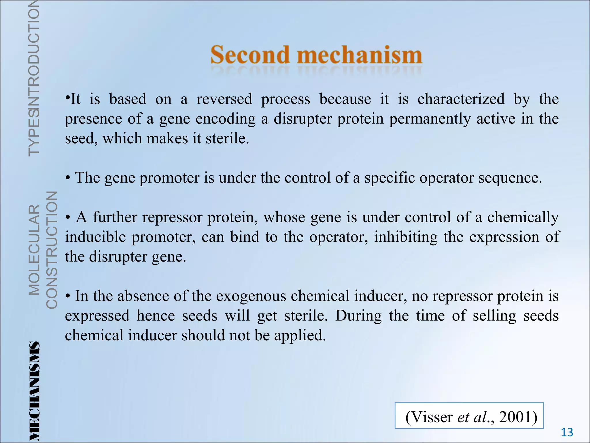 genetic use restriction technology ppt | PPT