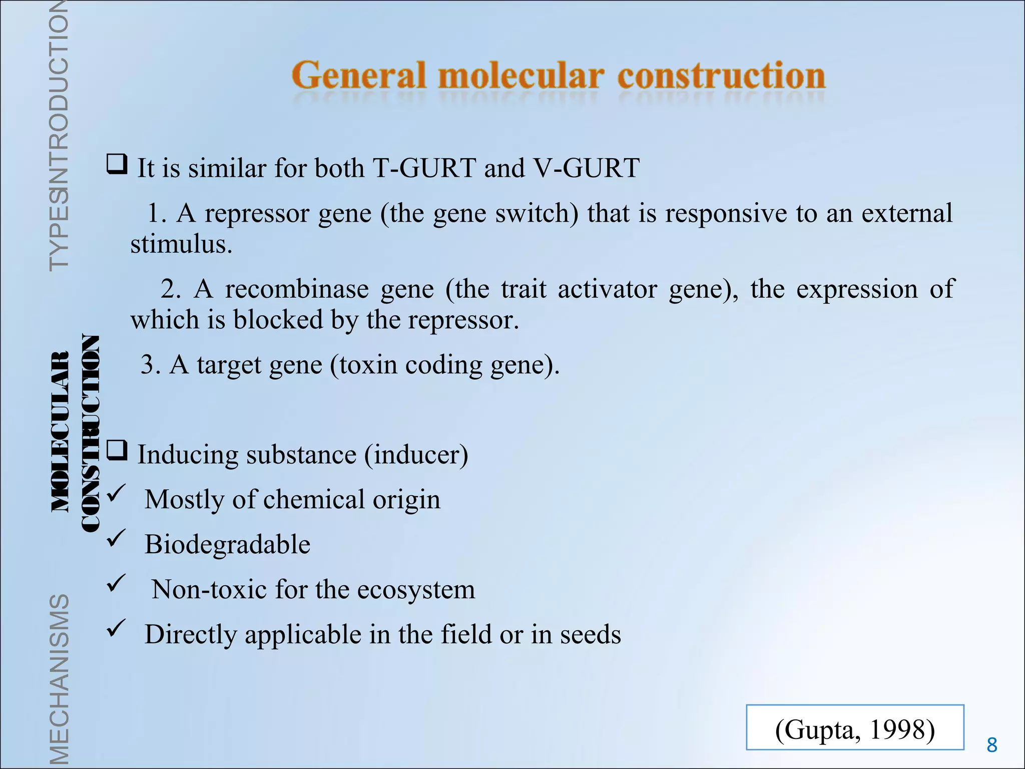 genetic use restriction technology ppt | PPT