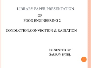 food engineering | PPTX