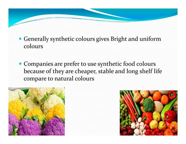 FOOD COLOUR | PPT | Free Download
