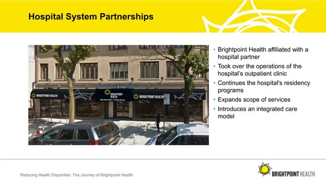 Reducing Health Disparities: The Journey of Brightpoint Health | PPT