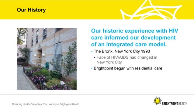 Reducing Health Disparities: The Journey of Brightpoint Health | PPT