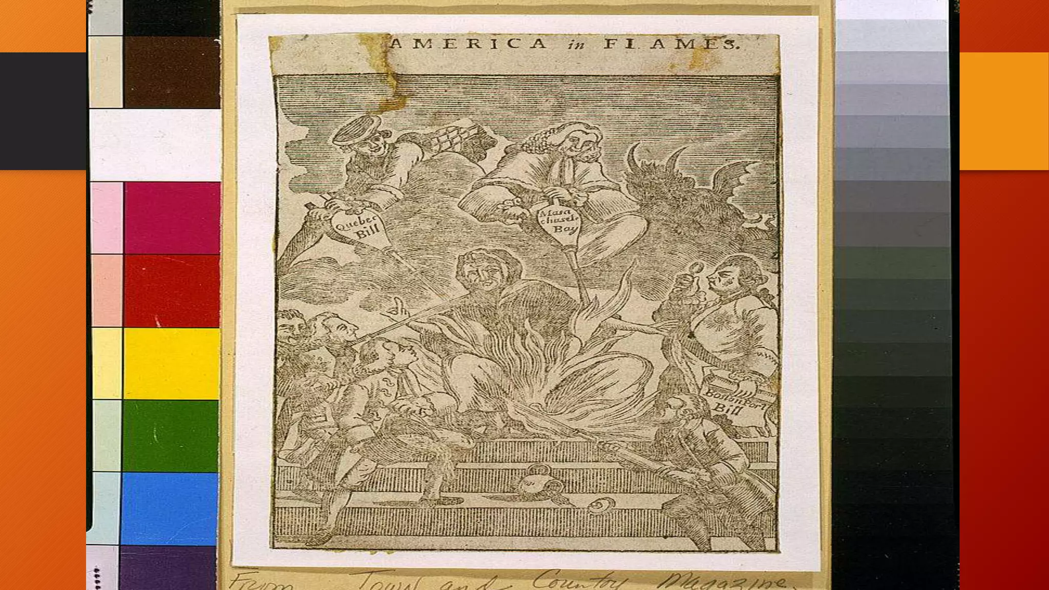 Political Cartoons from the American Revolution | PPTX