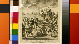 Political Cartoons from the American Revolution | PPTX