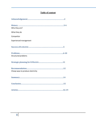 K ELECTRIC | PDF