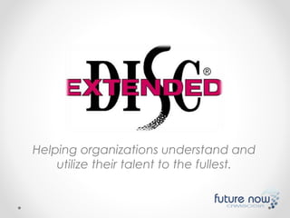 Extended DISC Promotion material | PPTX