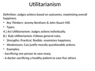 FourEthical Principles of TLE PowerPoint | PPTX