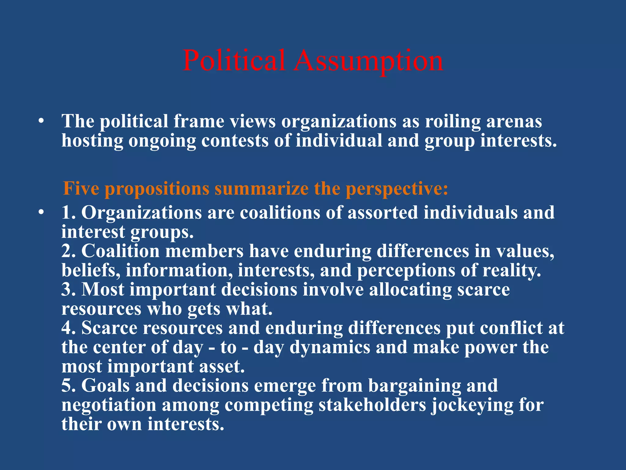 The Political Frame | PPTX