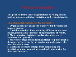 The Political Frame | PPTX