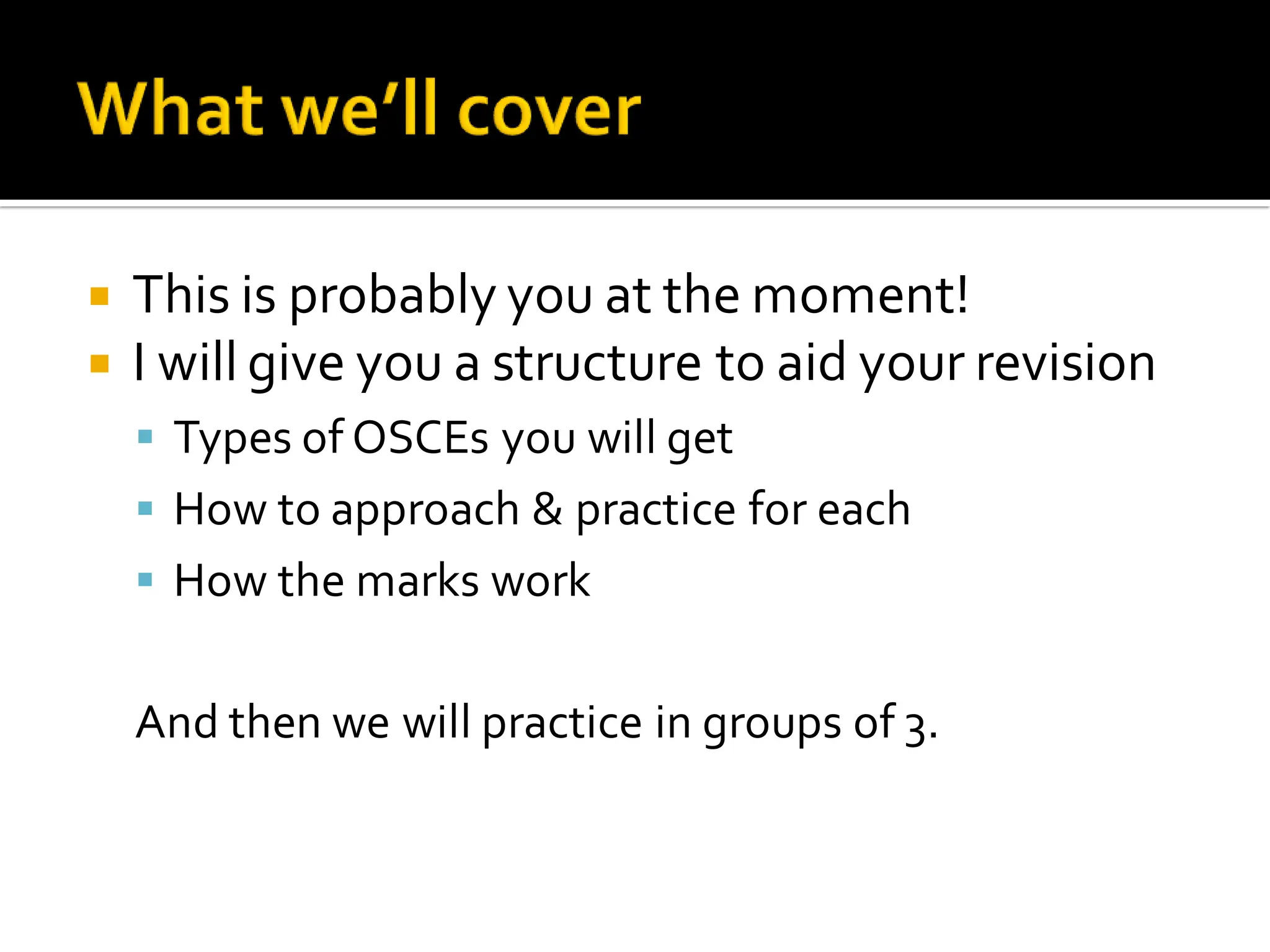 Final FRCEM traditional OSCE ppt ADVANCE | PDF