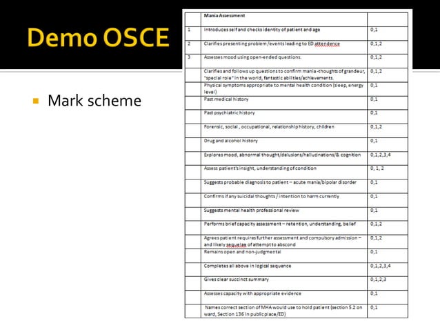 Final FRCEM traditional OSCE ppt ADVANCE | PDF | Educational Assessment | Education
