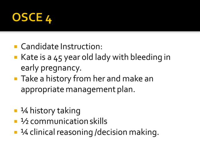 Final FRCEM traditional OSCE ppt ADVANCE | PDF | Educational Assessment | Education